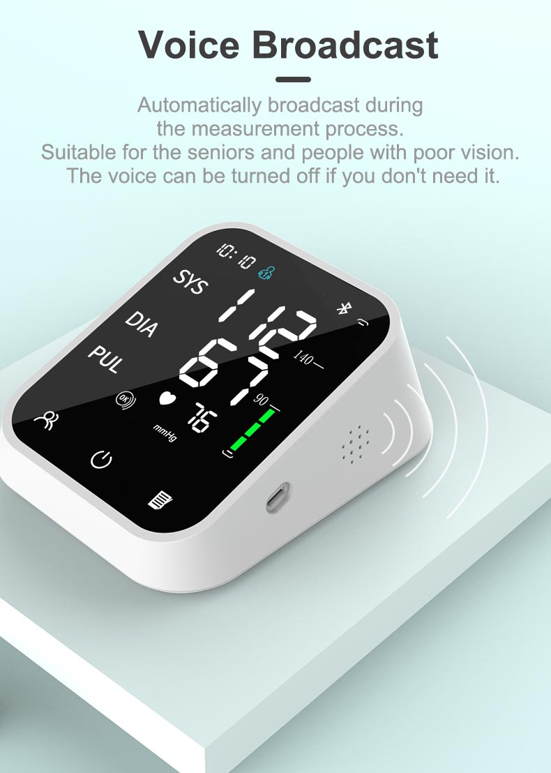 AOJ 30C Arm Blood Pressure Monitor Smart Bluetooth Blood Pressure Meter aoj-30c-arm-blood-pressure-monitor-smart-bluetooth-blood-pressure-meter